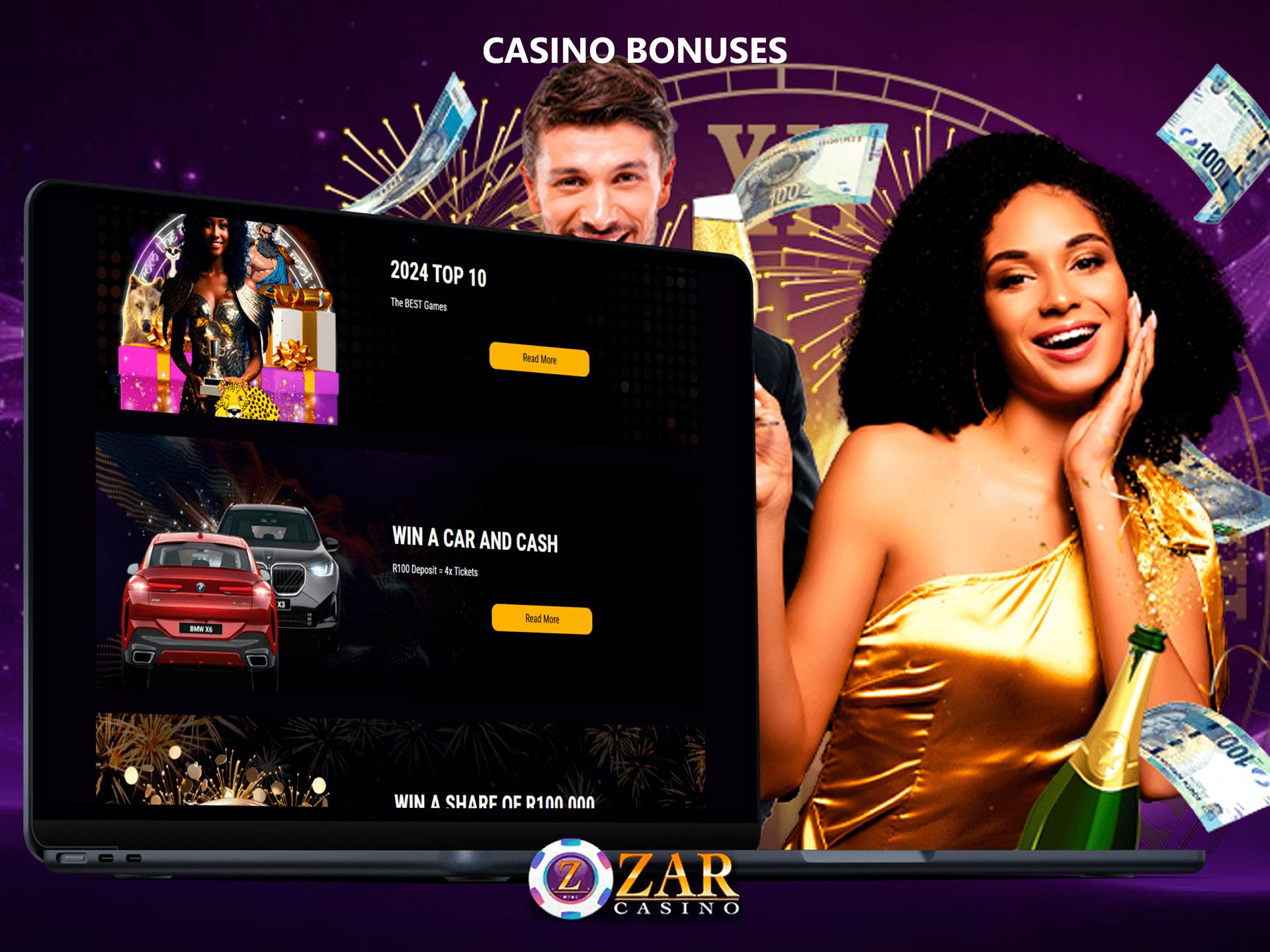 ZAR Casino Bonus Code | Sign Up and Get Free spins, Hidden Coupons